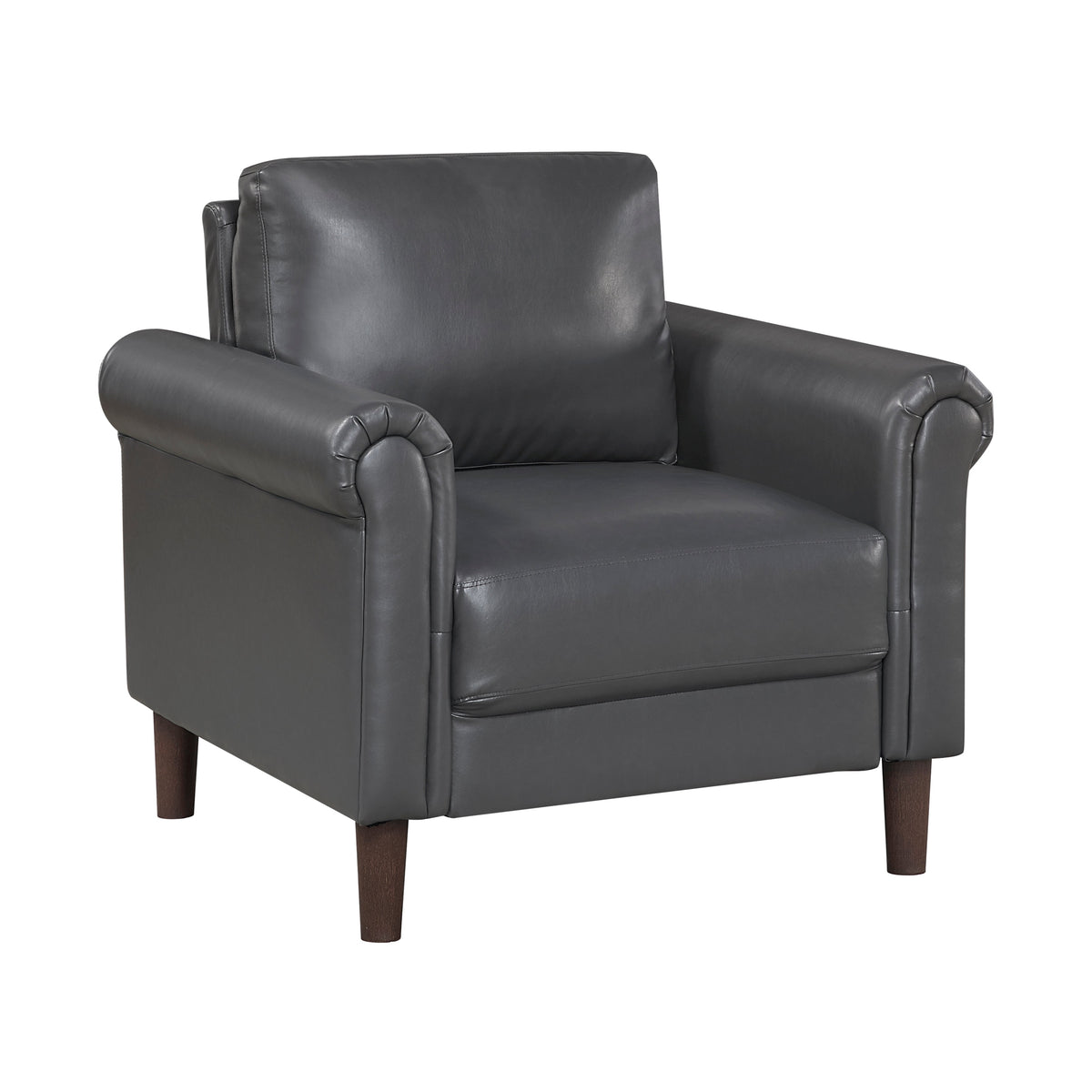Hector Dark Gray Chair-Eve Furniture