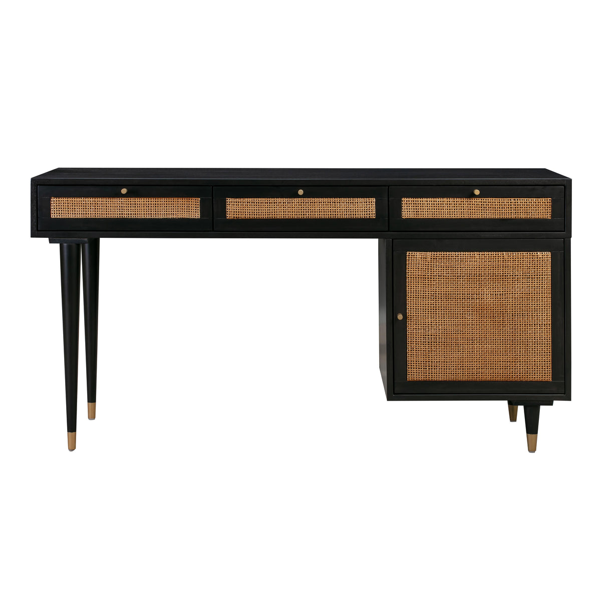 Sierra Cane Desk - Eve Furniture