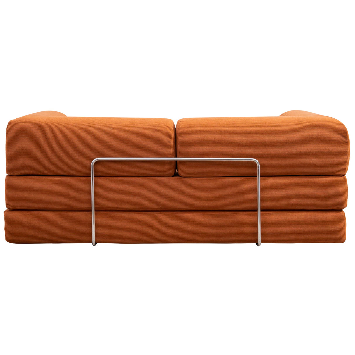 Estelle Orange Corduroy Daybed - Eve Furniture