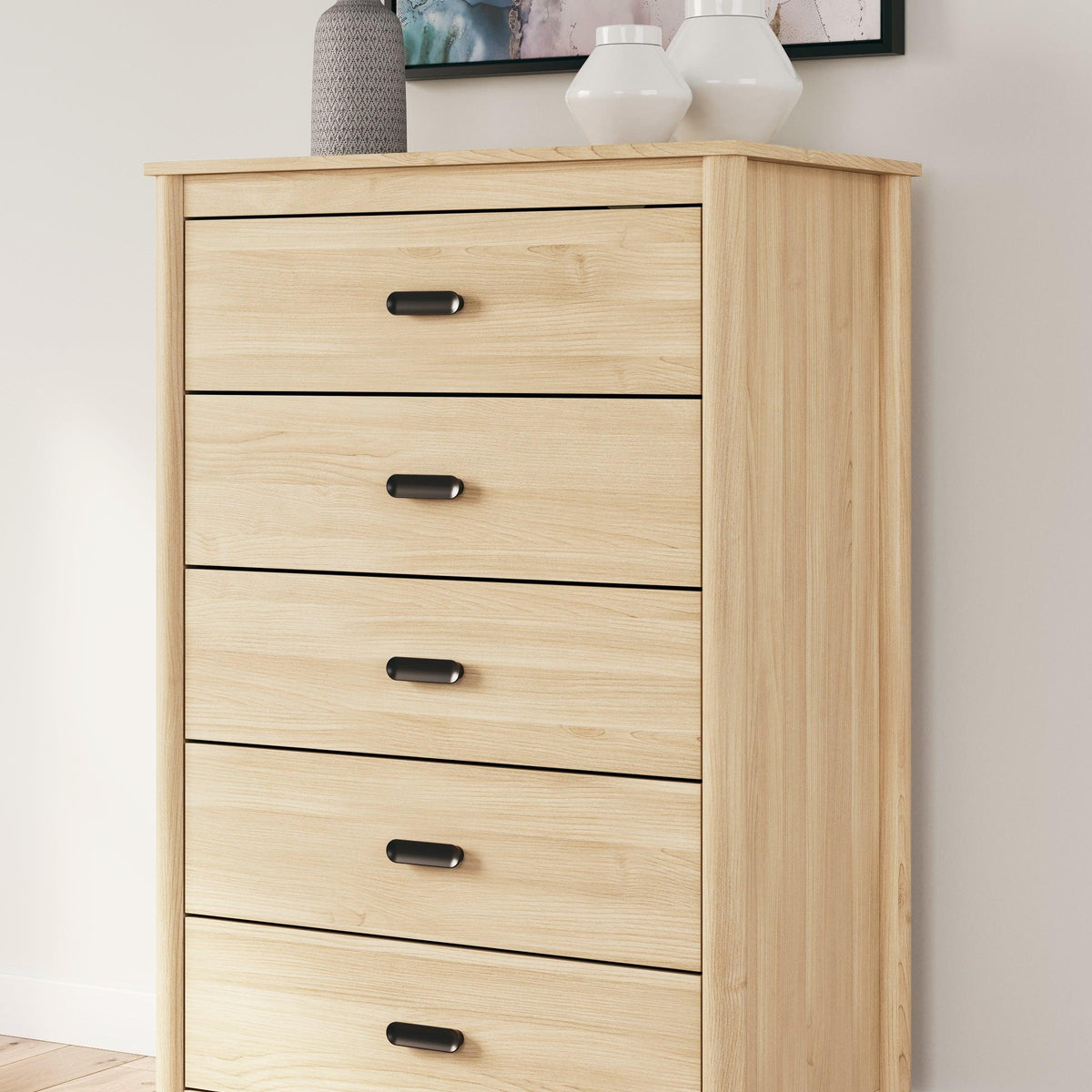 Cabinella Tan Chest of Drawers by Ashley Furniture | Shop at Eve Furniture