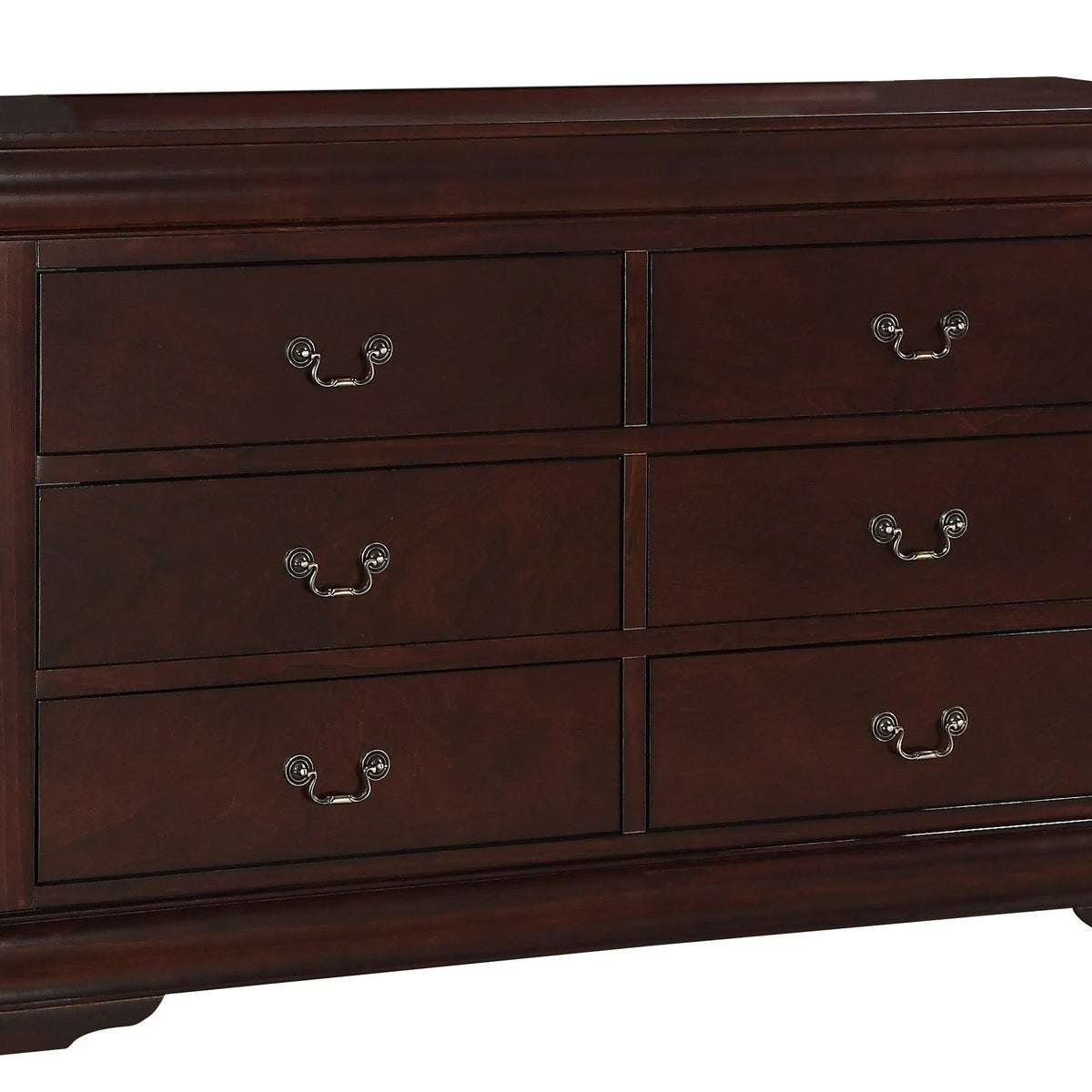Louis Philip Cherry Dresser - Eve Furniture
