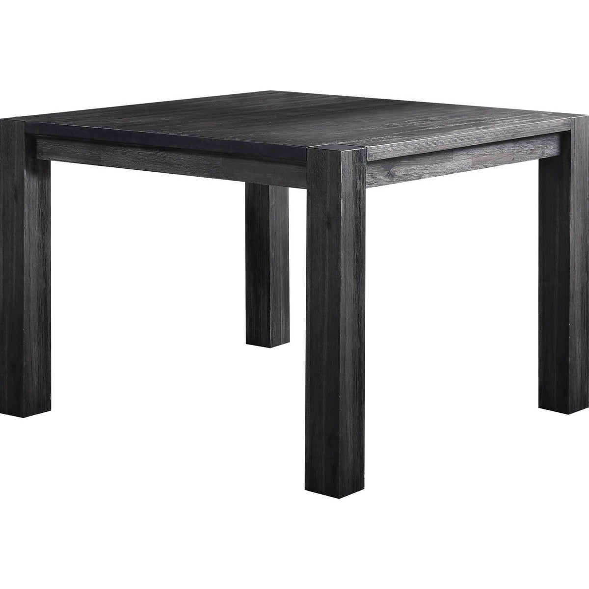 Meadow Solid Wood Square Counter Table in Graphite – Eve Furniture