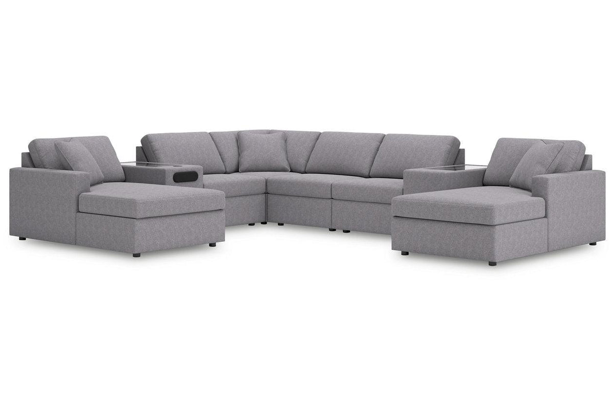 Modmax Granite 8-Piece Sectional with two Chaise – Eve Furniture