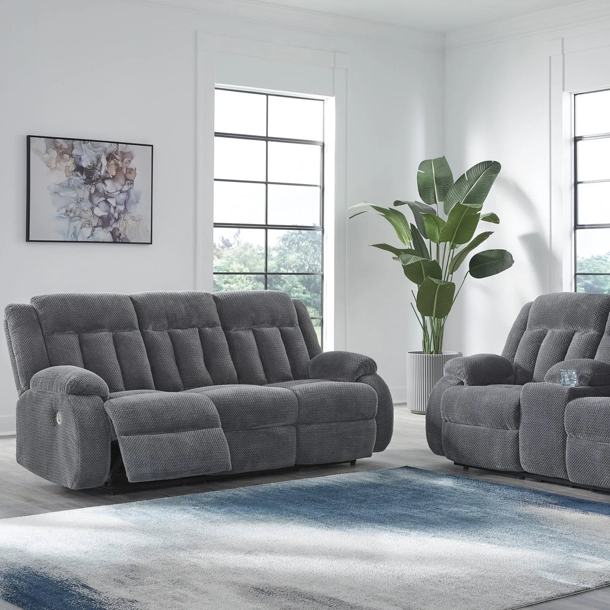 Observation Steel Power Reclining Sofa and Loveseat – Eve Furniture
