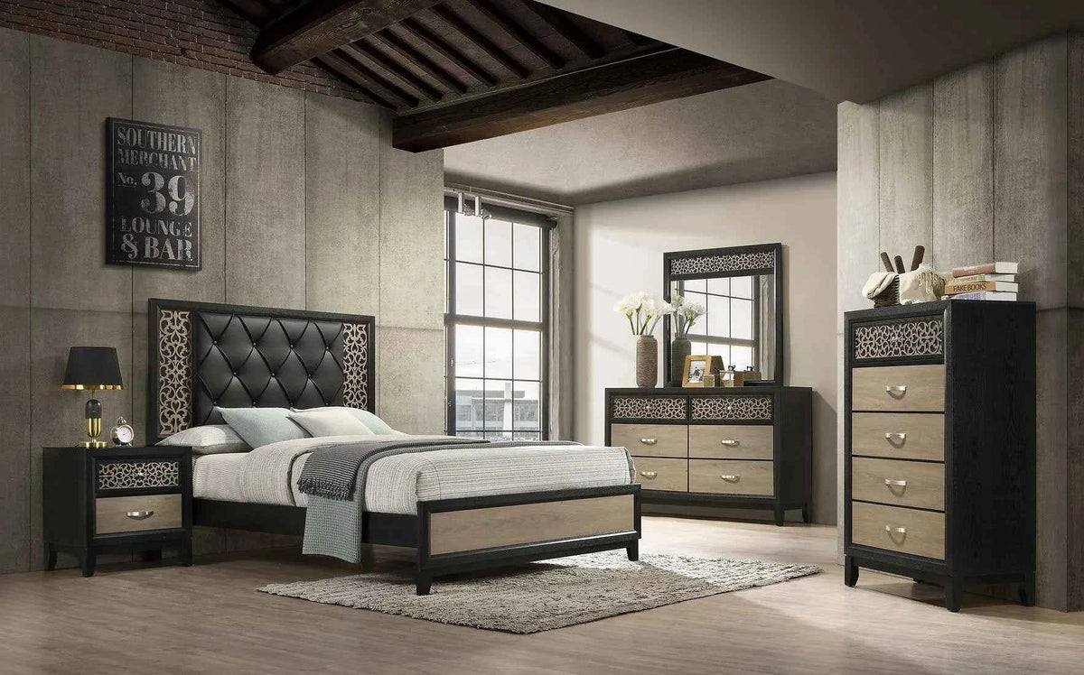 B2300 Paro Panel Bedroom Set - Eve Furniture
