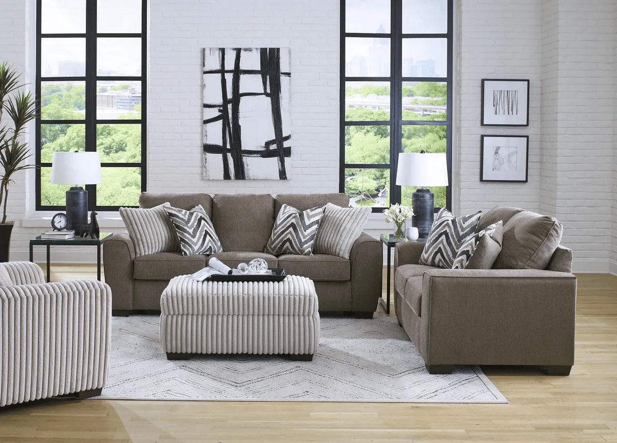 Sofia Java Living Room Set - Eve Furniture