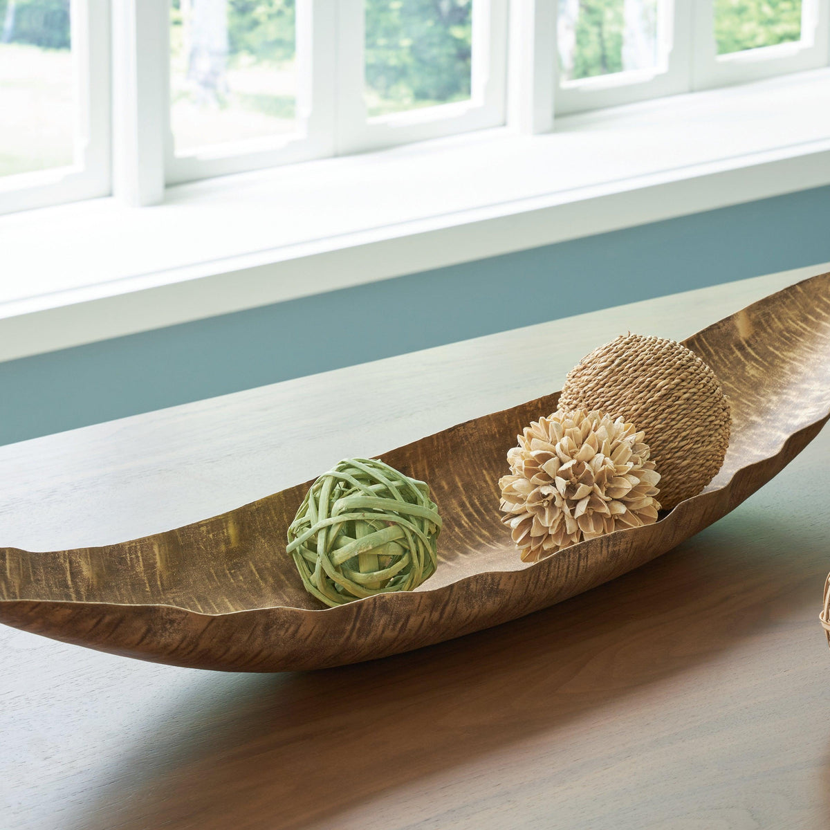 Wystenburg Antique Gold Finish Tray – Eve Furniture